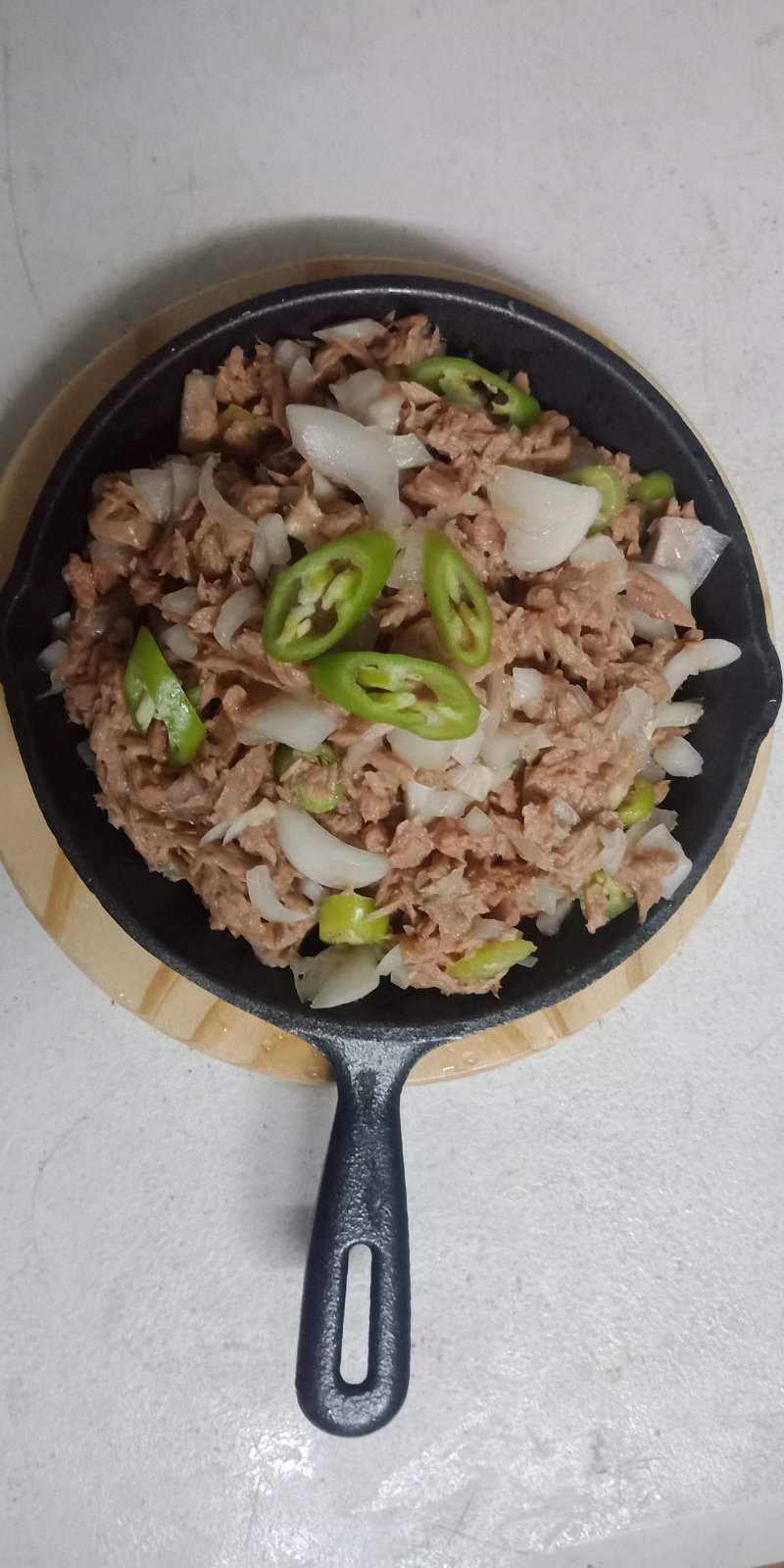 Canned Tuna Sisig